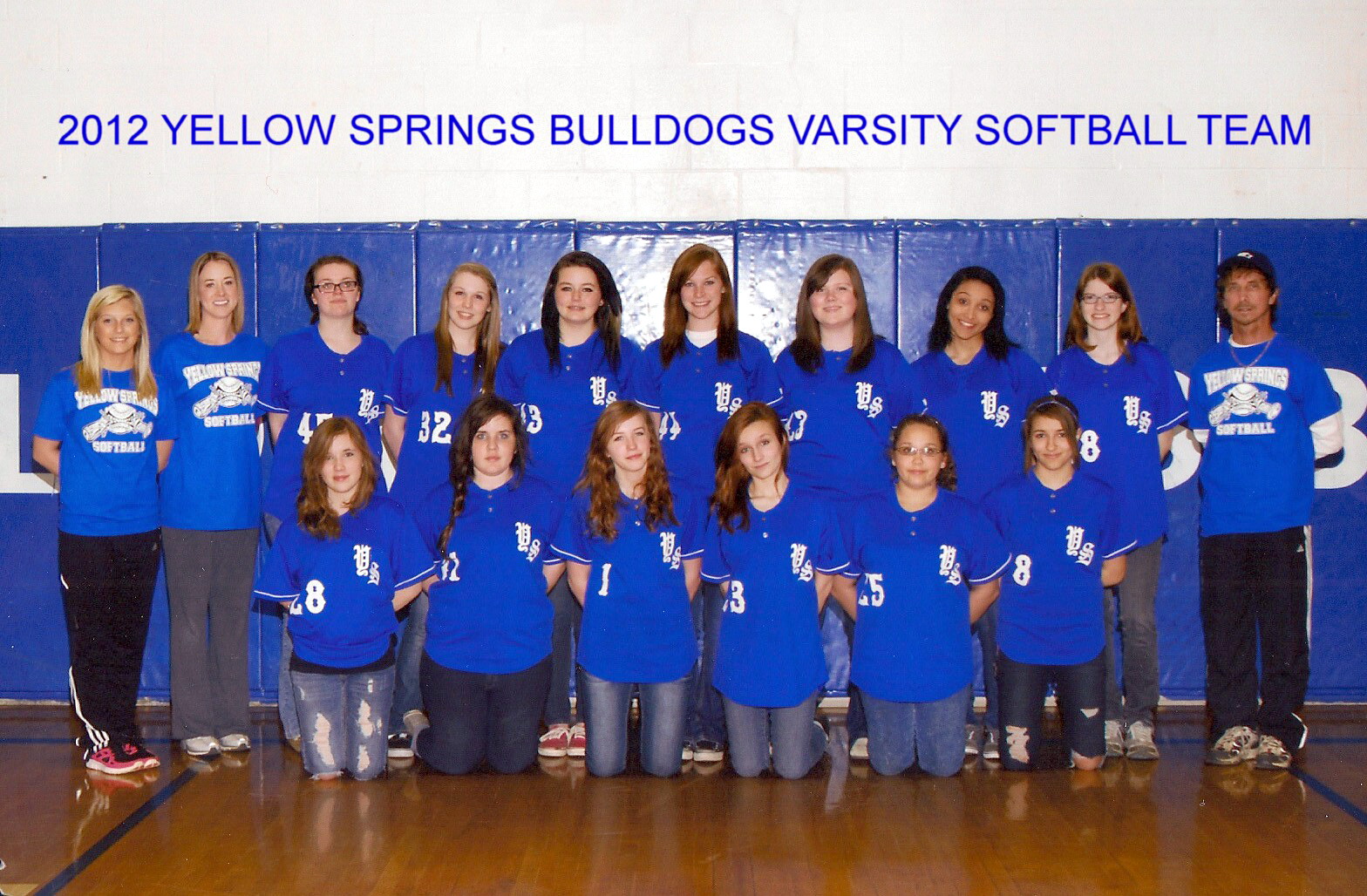 2012 Yellow Springs Softball Team Photos